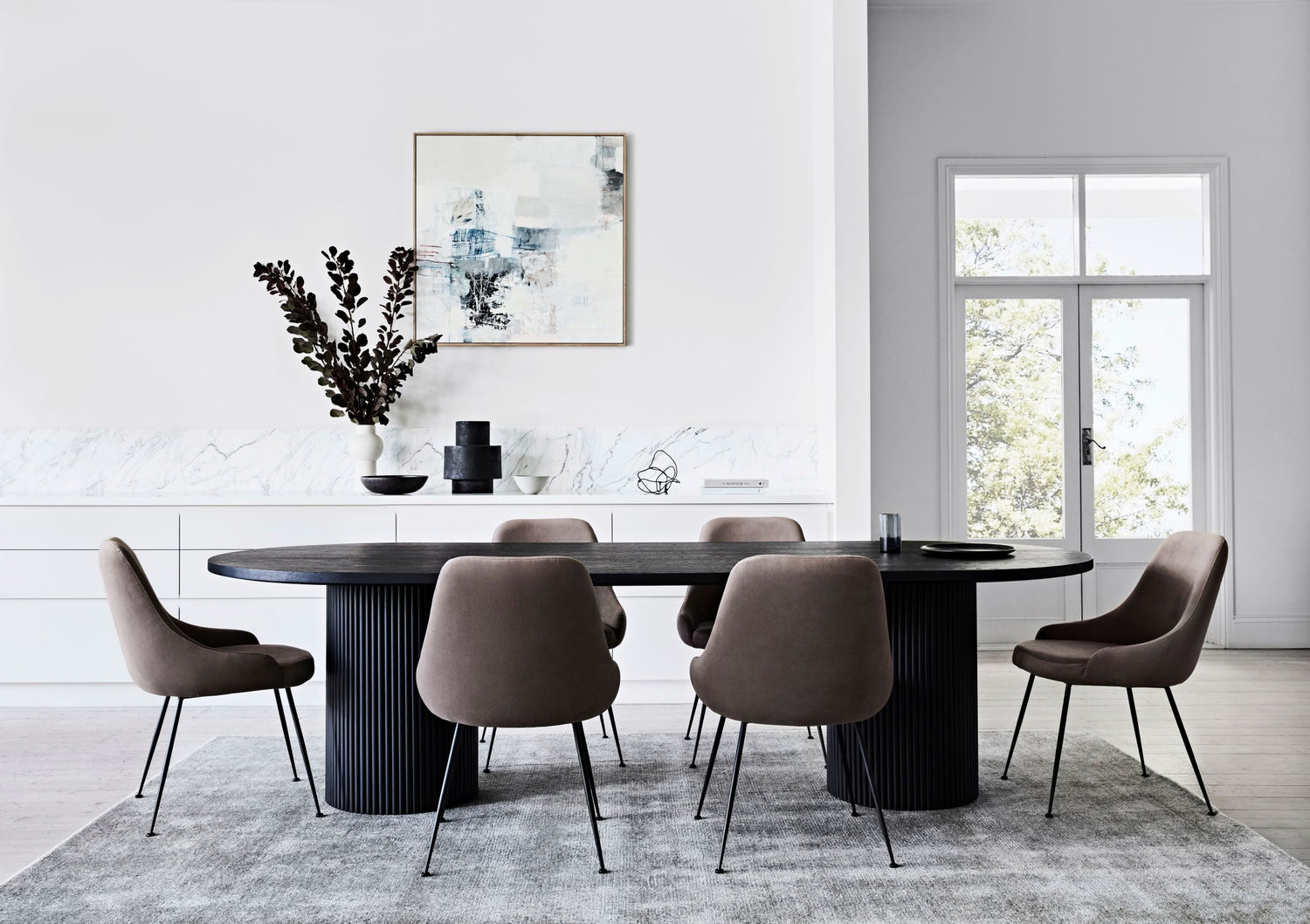 Trending Now - The Benjamin Ripple Dining Table – Make Your House A Home
