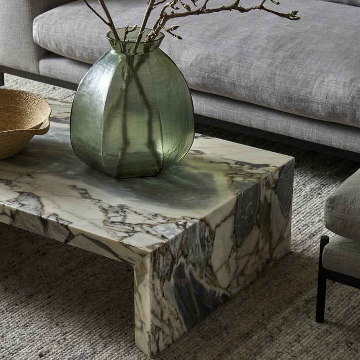 Elle Monument Marble Coffee Table by GlobeWest – Make Your House A Home